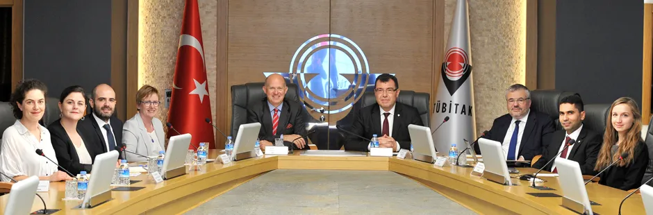 United Kingdom Ambassador to Turkey visited President of TÜBİTAK Prof ...
