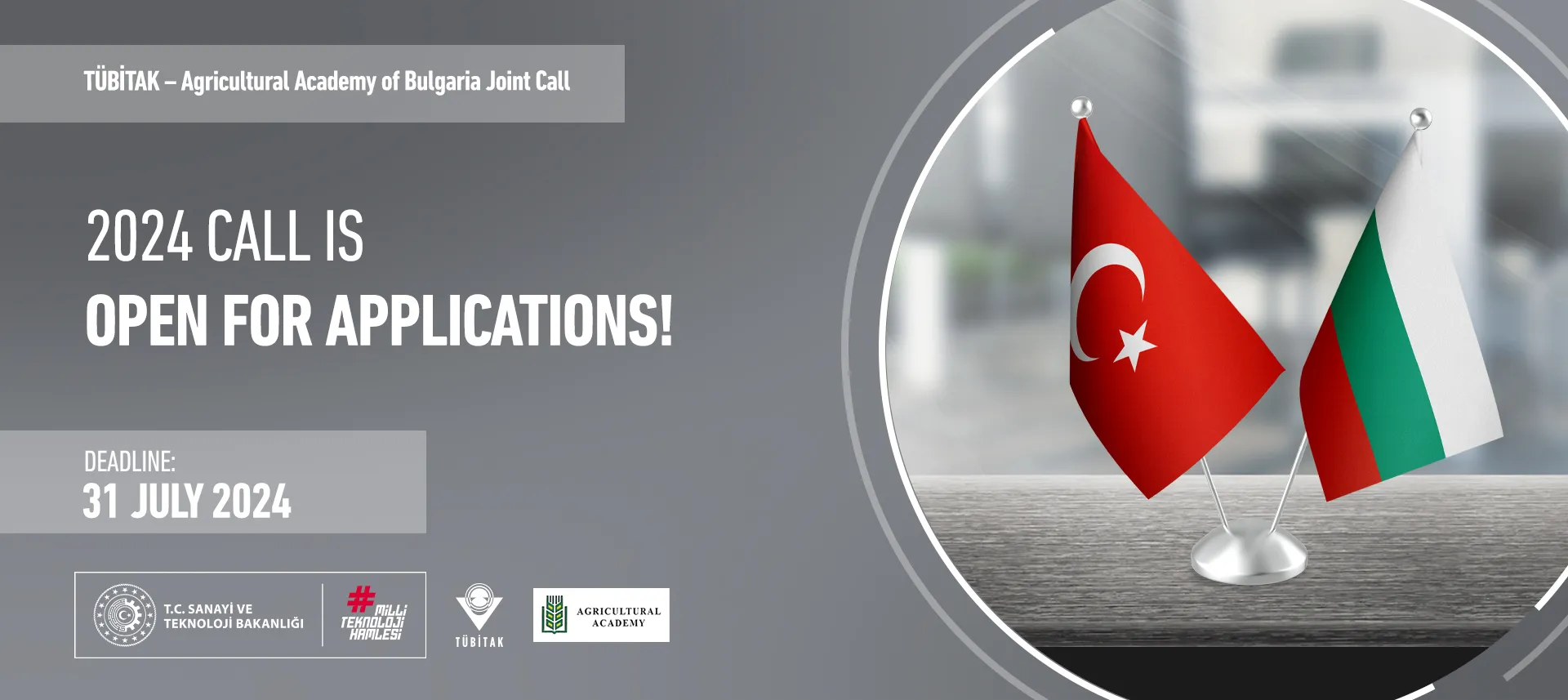 TÜBİTAK – Agricultural Academy of Bulgaria Joint Call is Open for ...