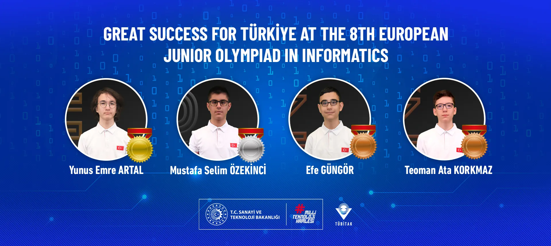 Turkish Team Returned from The European Junior Olympiad In Informatics with Great Success ...